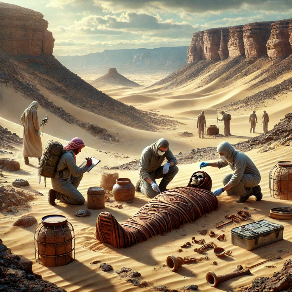 7000-Year-Old Mummies Discovered in Sahara Desert