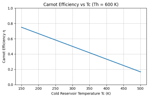 Carnot Efficiency Calculation: Ideal Heat Engine Performance and ...