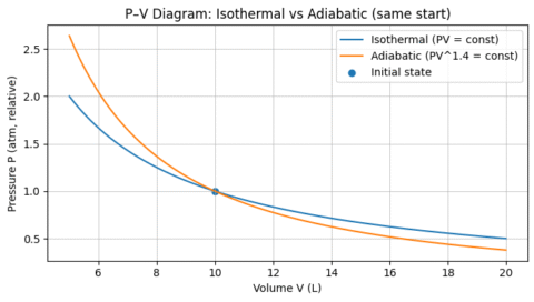Adiabatic Expansion Work: Calculating Energy Changes without Heat Transfer