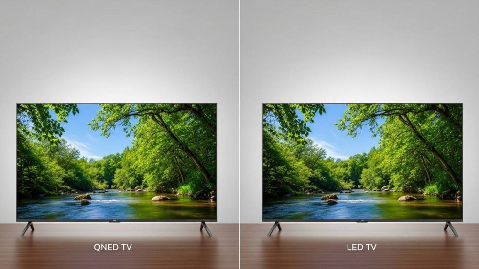 QNED TV technology vs. LED: Which TV is Right for You?